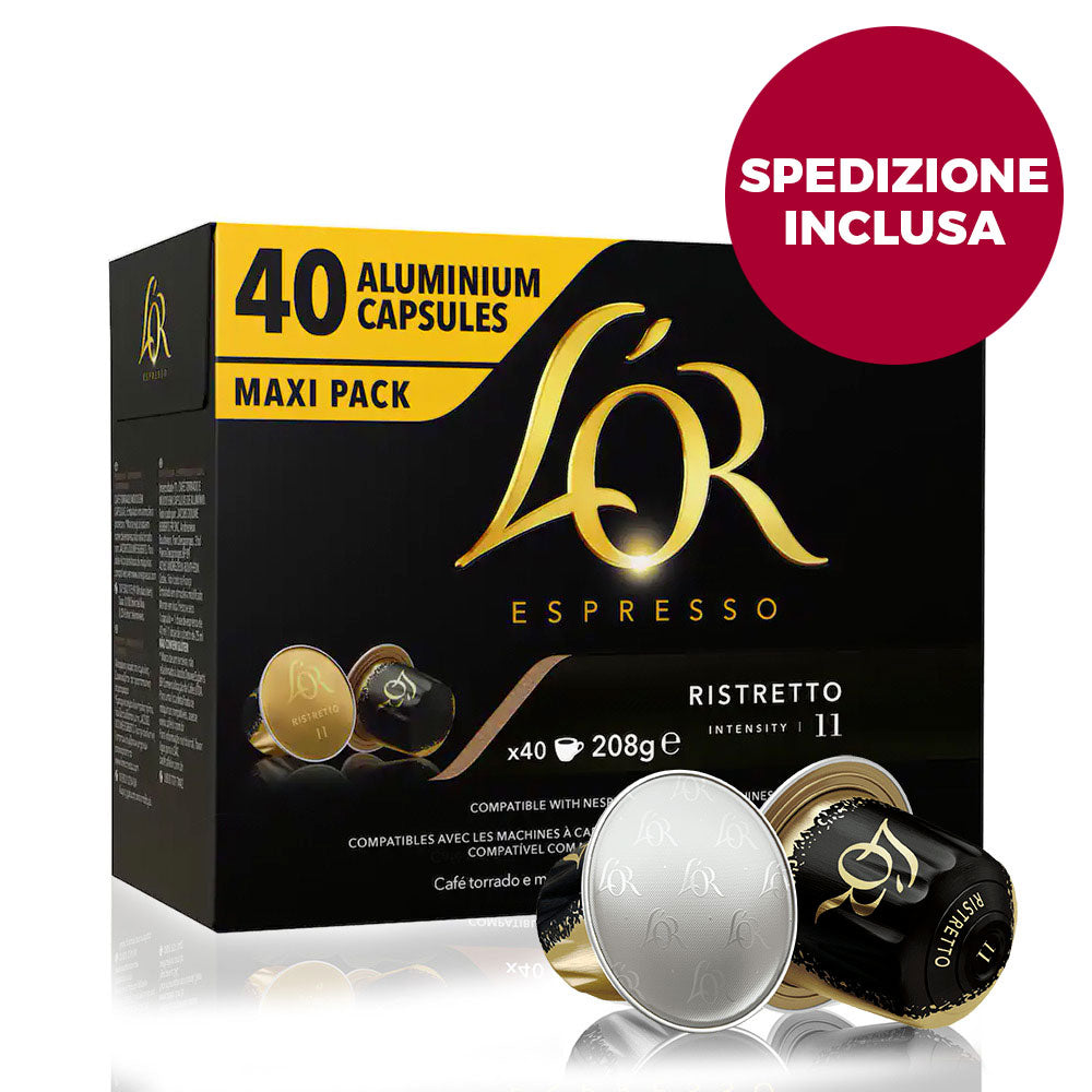 L'OR Ristretto Capsule Caffè Compatibili Nespresso® miglior prezzo ...